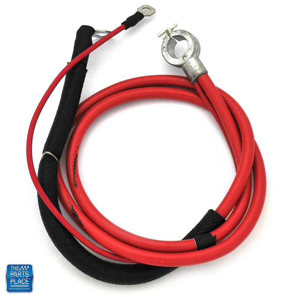 1970-1971 Cutlass S Battery Cable Positive 350 CI M/T A/T & 2BBL Spring ...