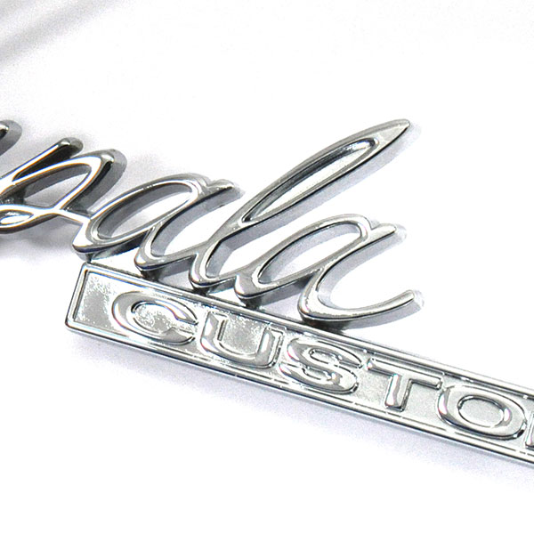 1972 Chevrolet Impala/Caprice/Bel Air "IMPALA CUSTOM" SAIL PANEL EMBLEM ...