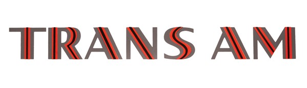 1978 Pontiac Firebird/TransAm BLACK/CHARCOAL/RED TRANS AM DECAL KIT ...