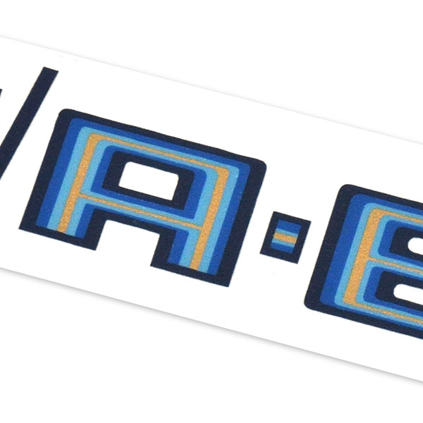 1979 Pontiac Firebird/TransAm DT0662 TRANS AM BLUE DECAL "T/A 6.6" HOOD ...