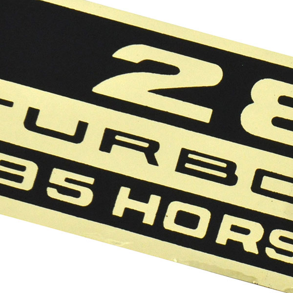 1965 Chevrolet El Camino 283 TURBO-FIRE 195 HP VALVE COVER DECAL ...