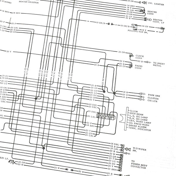1970 Chevrolet Chevelle/Malibu WIRING DIAGRAM MANUAL | Chevrolet ...