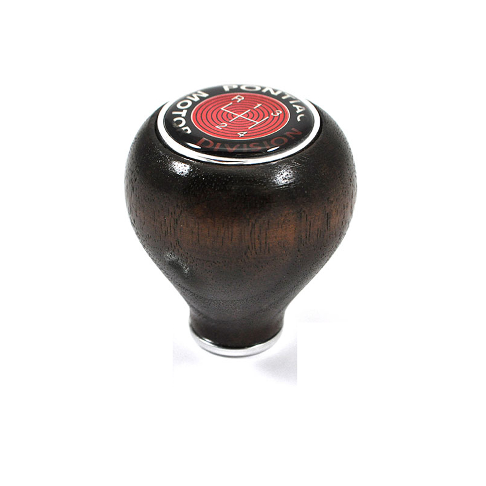 1969 Pontiac GTO/LeMans/Tempest SHIFT KNOB WALNUT WOOD WITH 4-SPEED ...