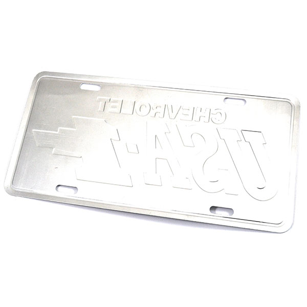 1970 Chevrolet Monte Carlo ACCESSORY LICENSE PLATE (WHITE BACKGROUND ...