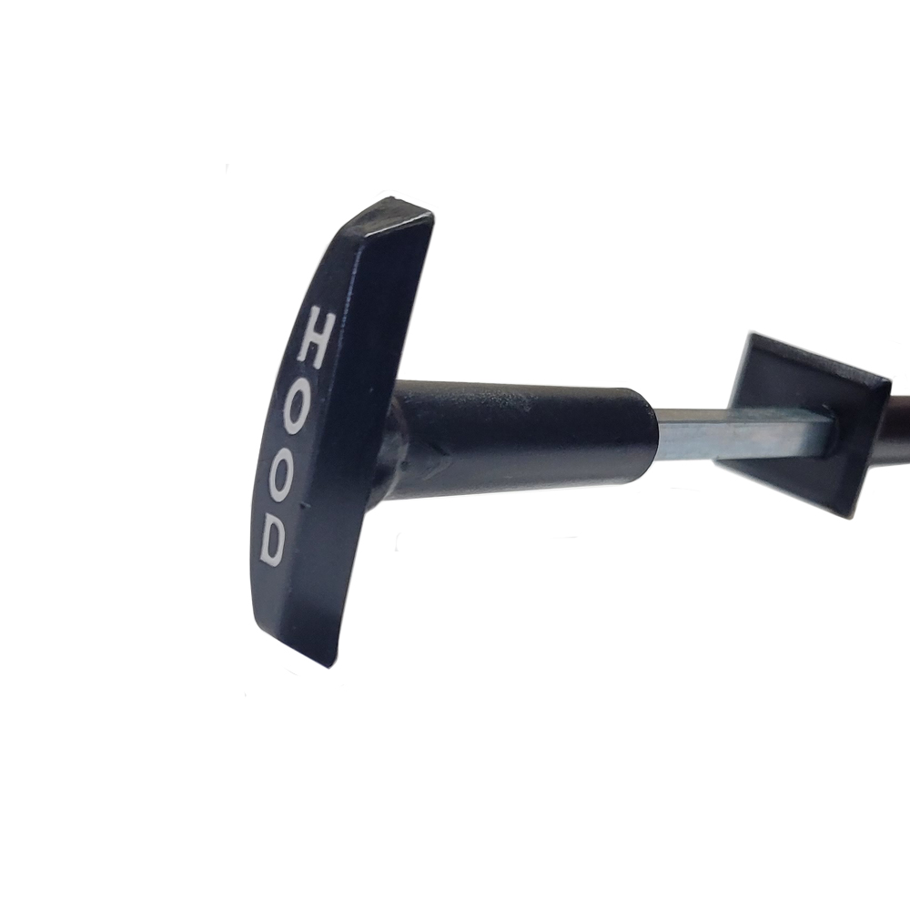 1977 Pontiac GTO/LeMans/Tempest INSIDE HOOD LATCH RELEASE CABLE AND ...