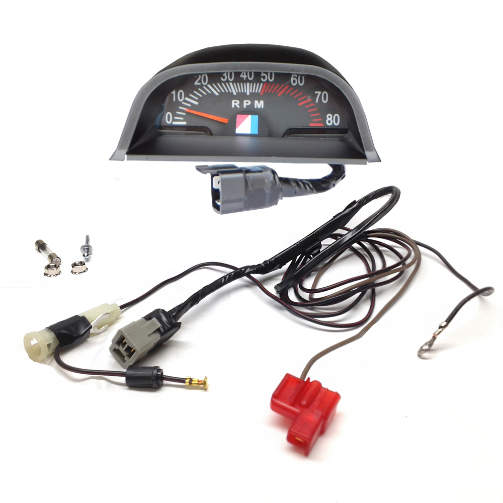 1970 Miscellaneous AMC REBEL HOOD TACH WITH AMC LOGO ON FACE (5000 RED ...