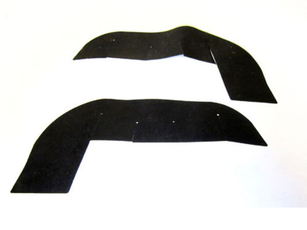 1972 Chevrolet Impala/Caprice/Bel Air INNER FENDER SPLASH SEALS - PR ...