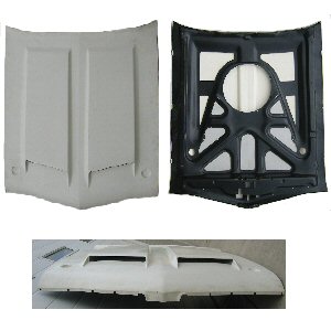 1969 Oldsmobile Cutlass/442/F85 RAM AIR HOOD - WITH STEEL FRAME (W25 ...