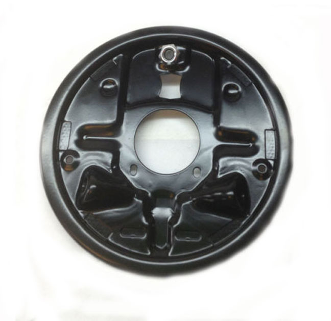 1964 Chevrolet Camaro REAR DRUM BACKING PLATE W/ BOLT DOWN BRAKE PIN ...