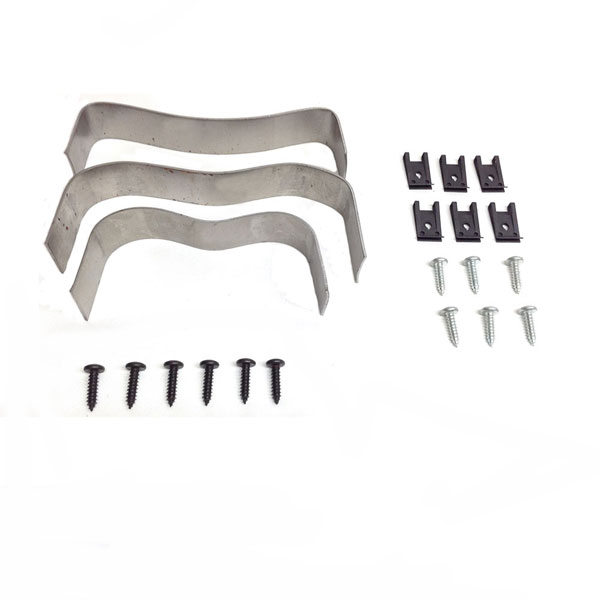 1966 Chevrolet Nova/Chevy II CONSOLE BRACKET KIT (4-SPEED) - 3 PIECE ...