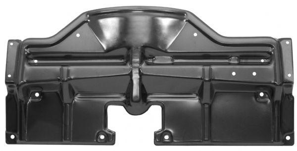 1969 Pontiac GTO/LeMans/Tempest RADIATOR TOP PLATE (BLACK - THIS IS THE ...