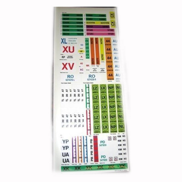 1972 Pontiac GTO/LeMans/Tempest CONCOURSE DETAIL DECAL KIT (GTO/JUDGE ...