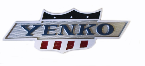 Chevrolet Nova/Chevy II NEW YENKO EMBLEM (YENKO IN BLUE WITH SILVER ...