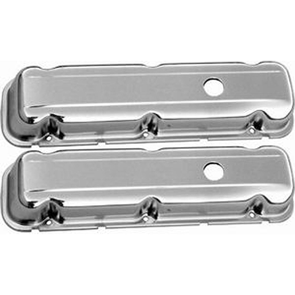 1969 Buick Skylark/GS/Regal/GN VALVE COVER UNBAFFLED CHROME 350 ENGINE ...