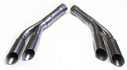 1972 Pontiac GTO/LeMans/Tempest DUAL FACTORY EXHAUST TIPS 2-1/4" (NEW ...