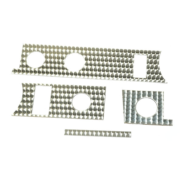 1970 Pontiac GTO/LeMans/Tempest DASH INSERT MACHINED SWIRLED ALUMINUM ...