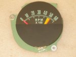 1965 Chevrolet Nova/Chevy II DASH TACHOMETER WITH HARNESS | Chevrolet ...
