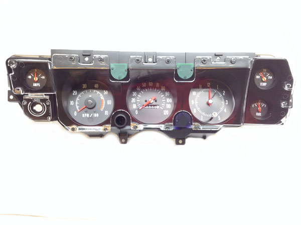1972 Chevrolet Chevelle/Malibu DASH GAUGE CLUSTER 5500 RED LINE TACH ...