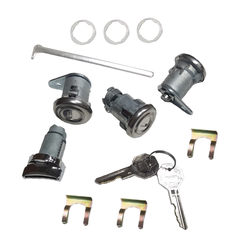 1955 Chevrolet Full Size up to 1957 IGNITION, DOOR AND TRUNK LOCK KIT ...