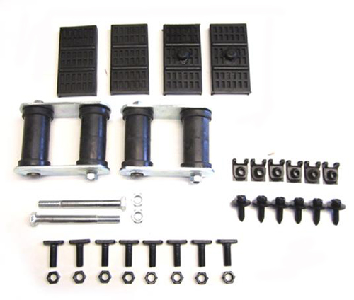 1968 Chevrolet Nova/Chevy II REAR LEAF SPRING INSTALLATION KIT (MONO ...