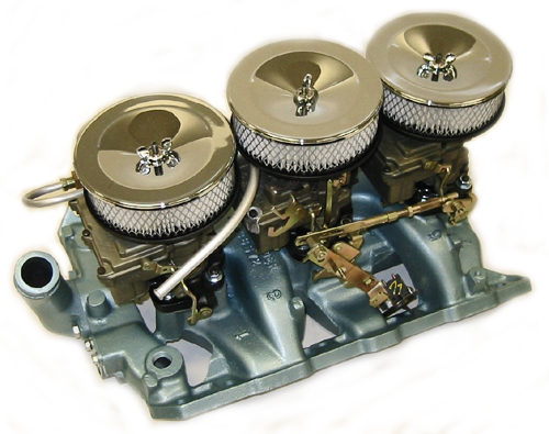 1966 Pontiac GTO/LeMans/Tempest TRI-POWER SET UP (COMES ASSEMBLED WITH ...