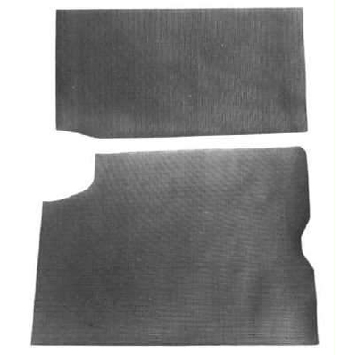 1964 Pontiac GTO/LeMans/Tempest TRUNK MAT - RUBBER/VINYL GRAY/BLACK ...