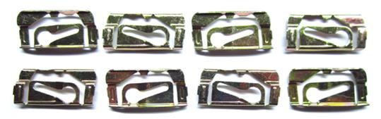 1968 Chevrolet Chevelle/Malibu FRONT WINDSHIELD MOLDING CLIP KIT FOR ...