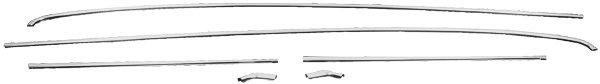 1969 Chevrolet Chevelle/Malibu DRIP RAIL MOLDING SET (6 PIECES ...