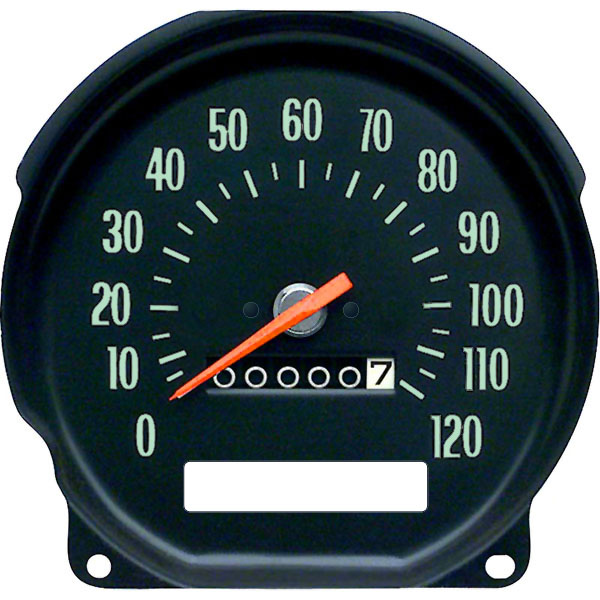 1970 Chevrolet Monte Carlo SPEEDOMETER WITH ROUND GAUGES FOR COLUMN ...
