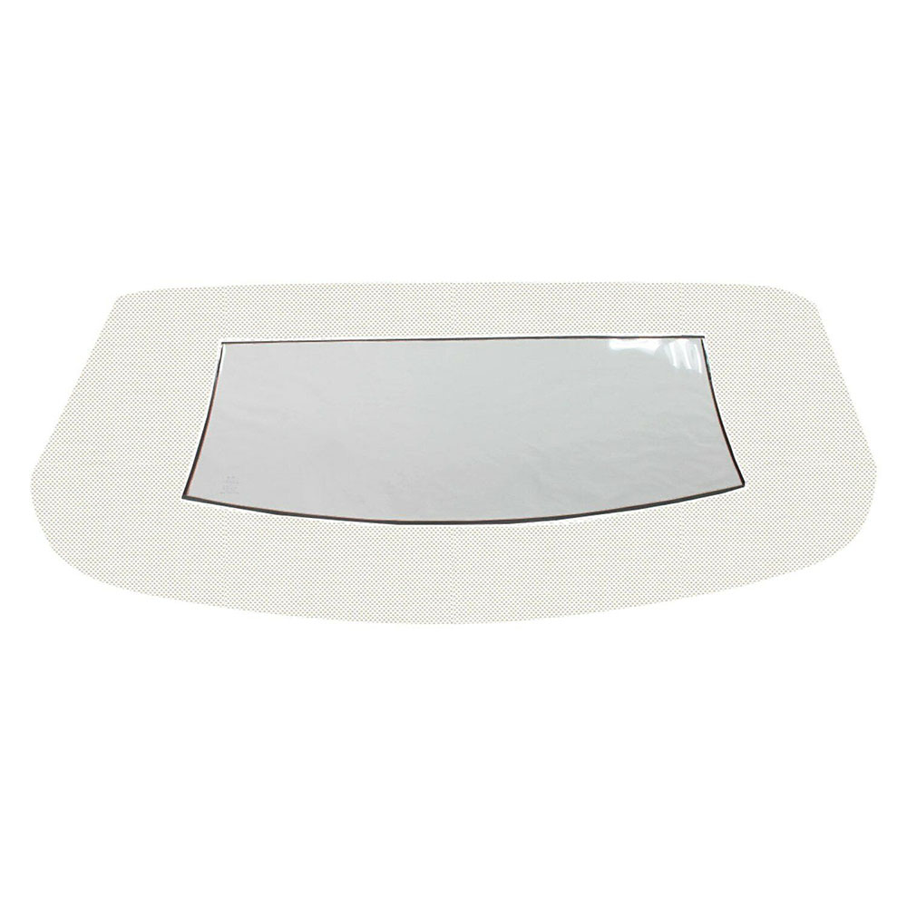 1960 Pontiac Full Size CONVERTIBLE TOP PLASTIC REAR WINDOW (FOR WHITE ...