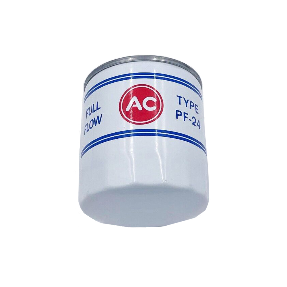 1970 Pontiac Firebird/TransAm VINTAGE AC DELCO OIL FILTER PF24 ORIGINAL STYLE WHITE GM 6437462 ...