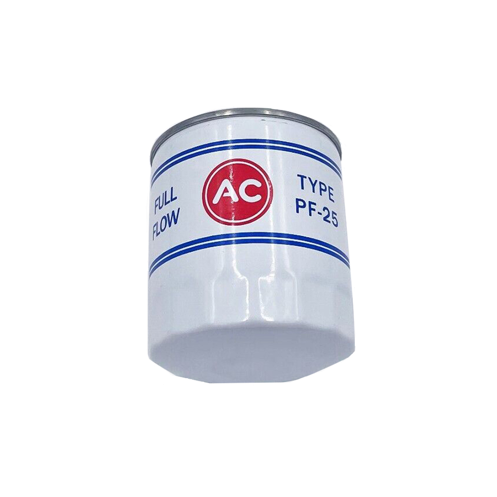 1968 Chevrolet Camaro VINTAGE AC DELCO OIL FILTER PF25 ORIGINAL STYLE WHITE GM 19187300 ...
