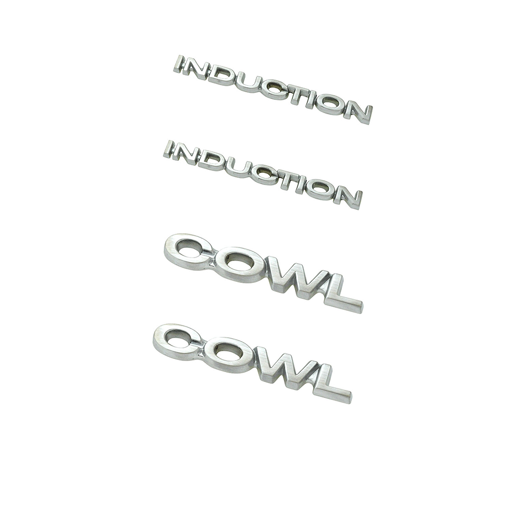 1970 Chevrolet Chevelle/Malibu HOOD EMBLEM "INDUCTION" & "COWL" - SET ...