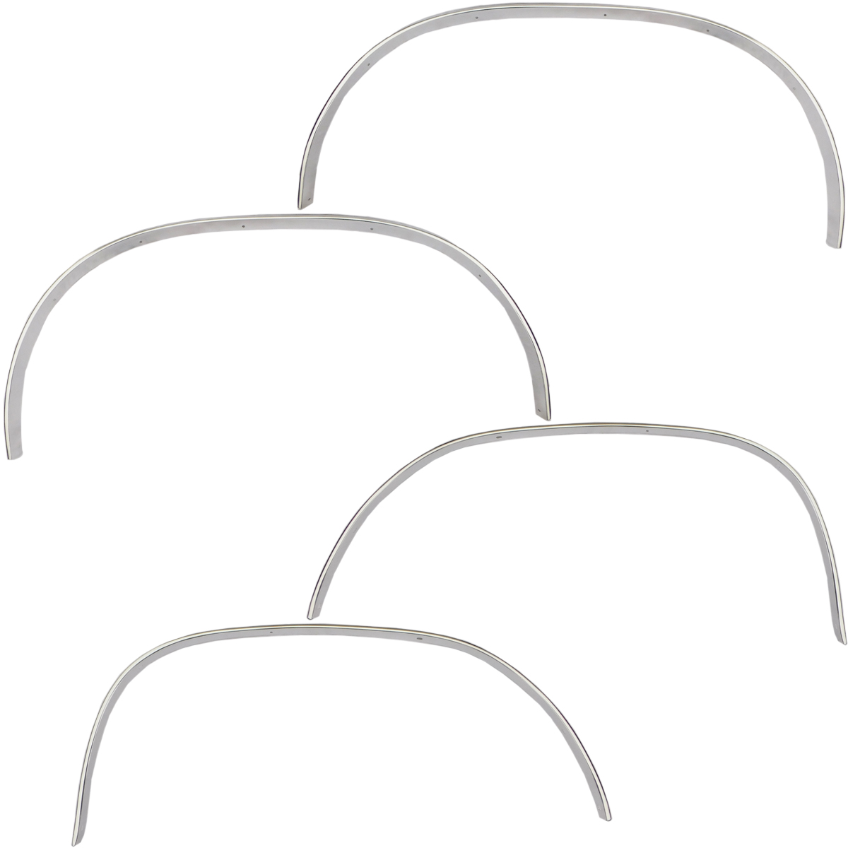 1977 Chevrolet Chevelle/Malibu WHEEL WELL OPENING MOLDING SET -NEW SET ...