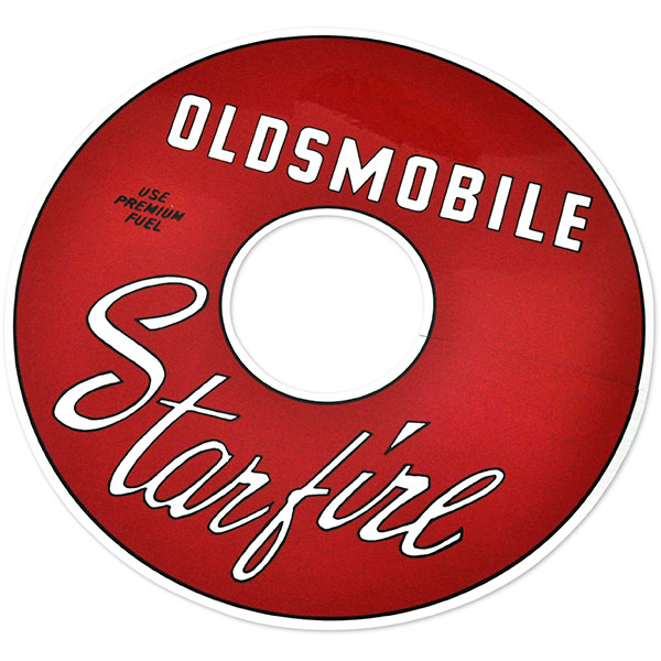1962 Oldsmobile Cutlass/442/F85 STARFIRE AIR CLEANER DECAL (RED ...