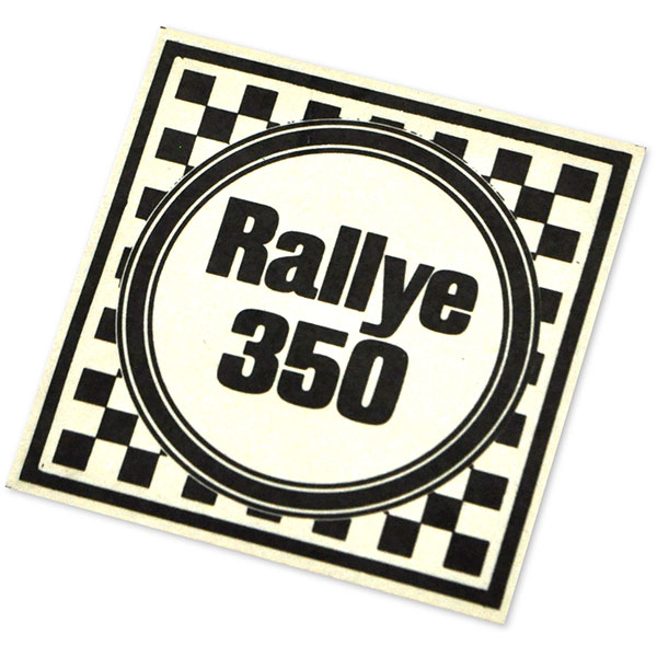 1969 Oldsmobile Cutlass/442/F85 (D00192) RALLY 350 WINDOW DECAL ...