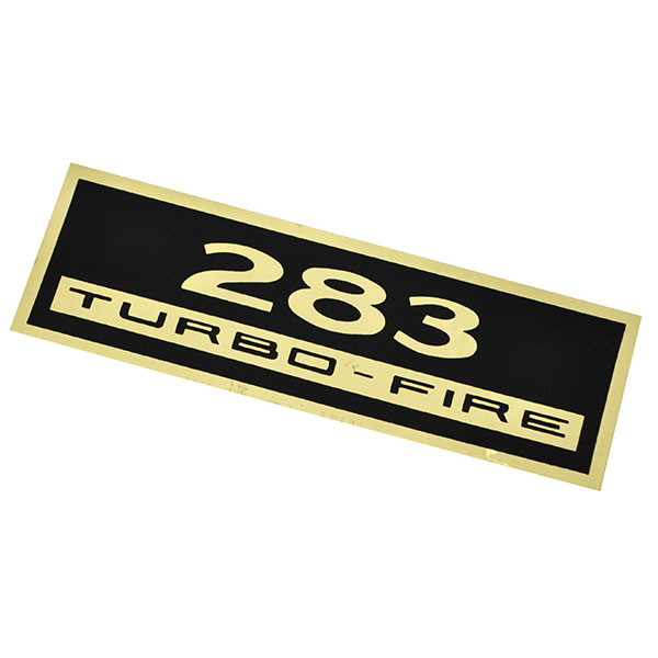 1965 Chevrolet Nova/Chevy II 283 TURBO-FIRE VALVE COVER DECAL (DC0119 ...