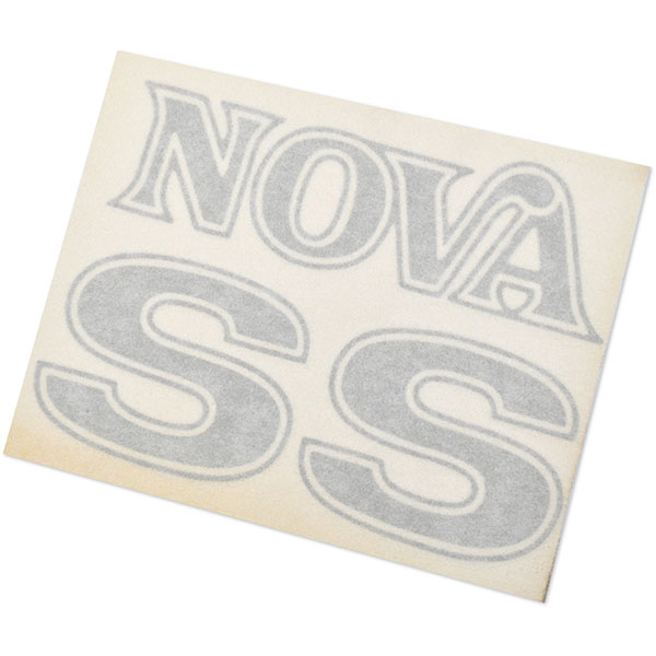 1975 Chevrolet Nova/Chevy II FENDER DECAL SS SILVER EACH | Chevrolet ...