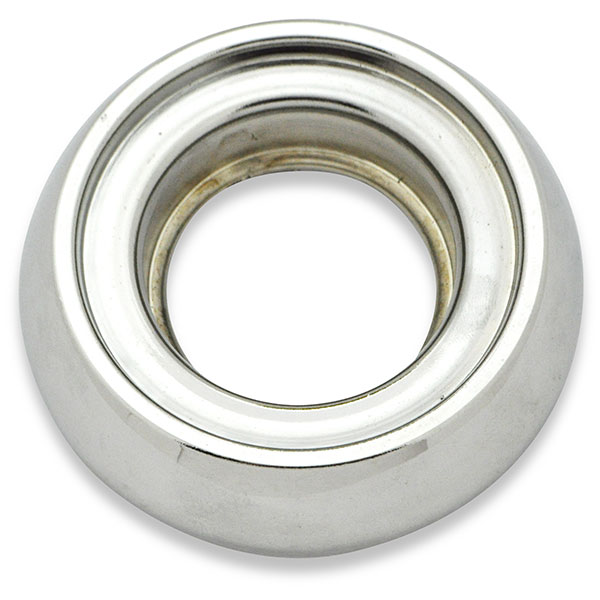 1964 Pontiac GTO/LeMans/Tempest WOOD WHEEL HORN BUTTON / COLLAR CHROME ...