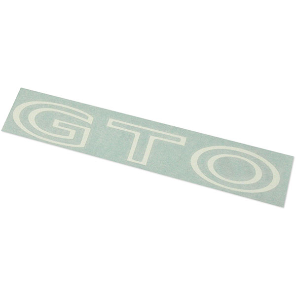 1972 Pontiac GTO/LeMans/Tempest "GTO" FRONT FENDER / REAR QUARTER DECAL ...