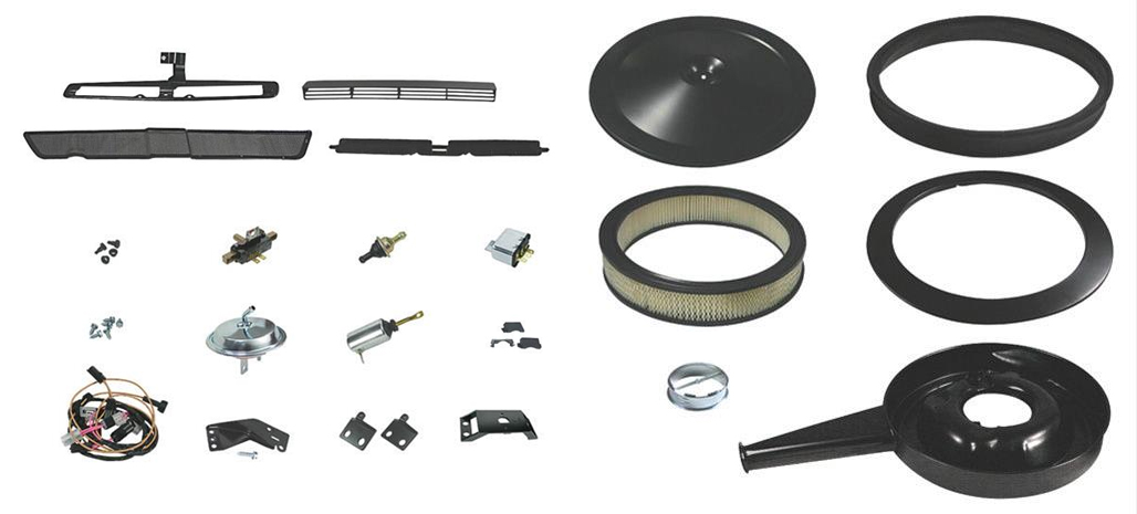 1970 Chevrolet Chevelle/Malibu COMPLETE COWL INDUCTION SET UP - LATE ...