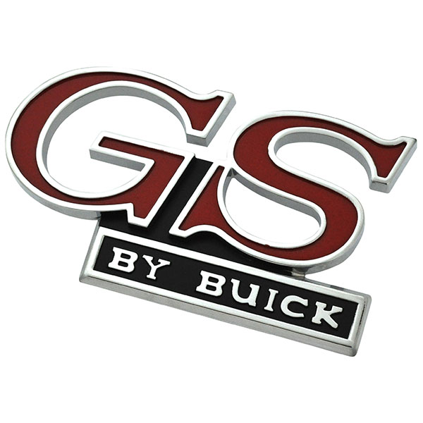 1970 Buick Skylark/GS/Regal/GN GRILLE EMBLEM - "GS BY BUICK" GM 1394500 ...
