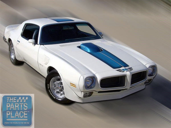1971 Pontiac Firebird/TransAm BLUE STRIPE TRANS AM DECAL KIT FOR WHITE ...