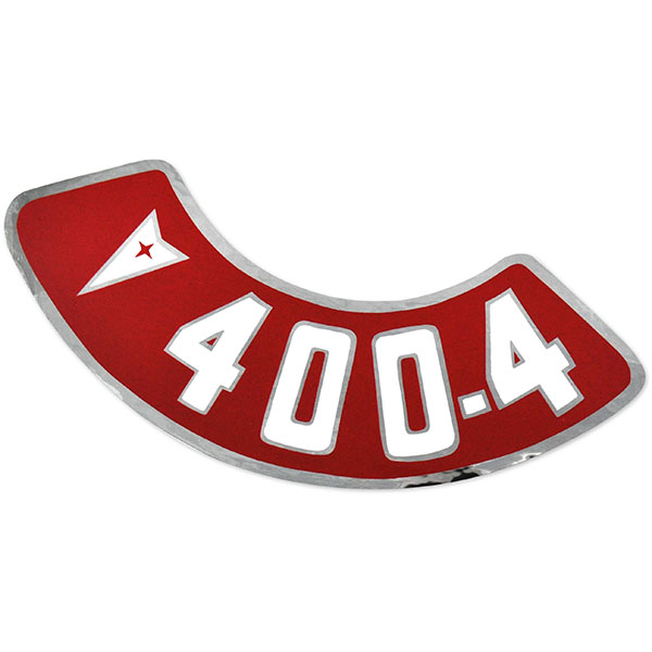 1968 Pontiac Firebird/TransAm 400-4V AIR CLEANER DECAL EACH | Pontiac ...