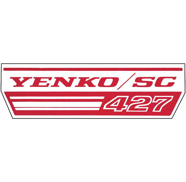 1979 Chevrolet Chevelle/Malibu YENKO 427 VALVE COVER DECAL (DC0732 ...