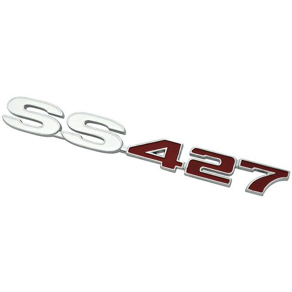 1969 Chevrolet El Camino SS427 EXTERIOR EMBLEM (SS IS WHITE & 427 IS ...