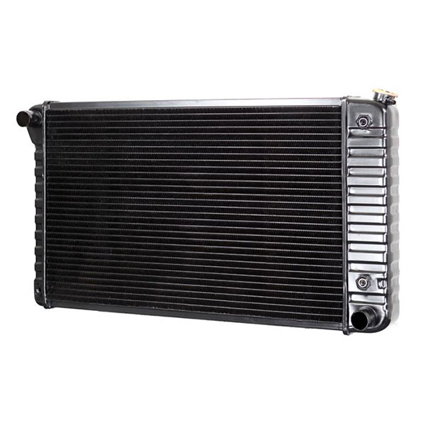 1968 Pontiac GTO/LeMans/Tempest 4 CORE RADIATOR WITH 2-3/4" LH & 3-1/2 ...
