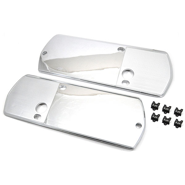 1968 Oldsmobile Cutlass/442/F85 CHROME ARM REST BACKING PLATE (PAIR ...