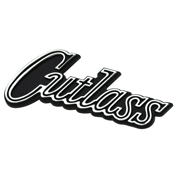 1972 Oldsmobile Cutlass/442/F85 CUTLASS GLOVEBOX EMBLEM | Oldsmobile ...