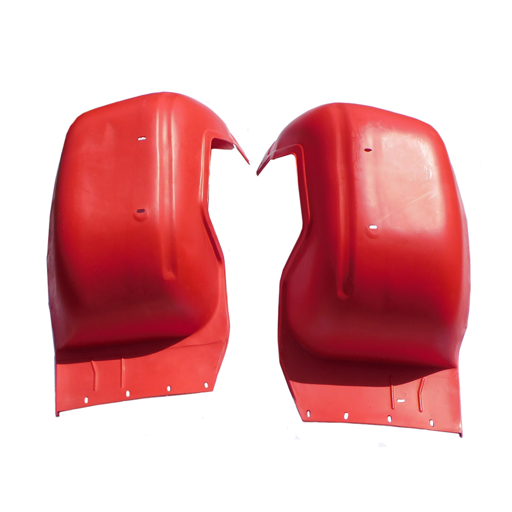 1966 Oldsmobile Cutlass/442/F85 RED FRONT INNER FENDER SKIRT WELLS ...